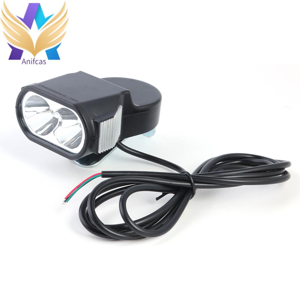 E-Bike Headlight Horn Light 36V 48V 60V Electric Scooter Cycling Front Lights | Shopee Philippines