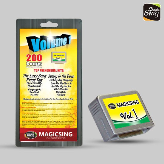 Magic Sing Song Chip | Volume 1 | 200 OPM and International songs ...