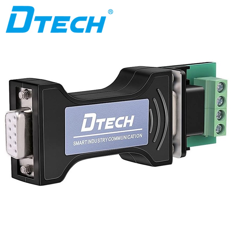 DTECH RS232 to RS485 Serial Converter Adapter with 4 Position Terminal ...