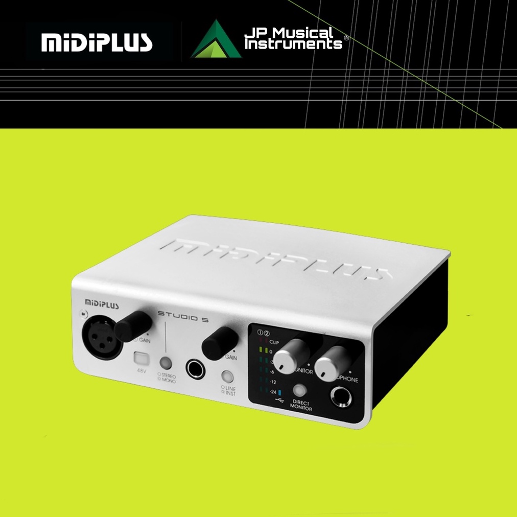 Midiplus Studio S Audio Interface | Shopee Philippines