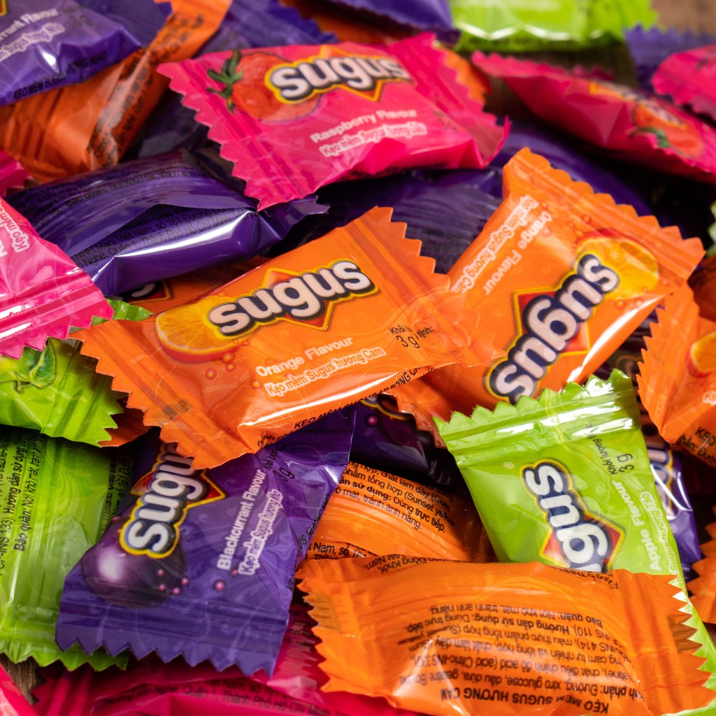 1 kg of fruit-flavored SUGUS soft candy | Shopee Philippines