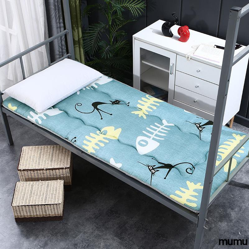 Foldable student dormitory mattress thick tatami foam mattress double ...