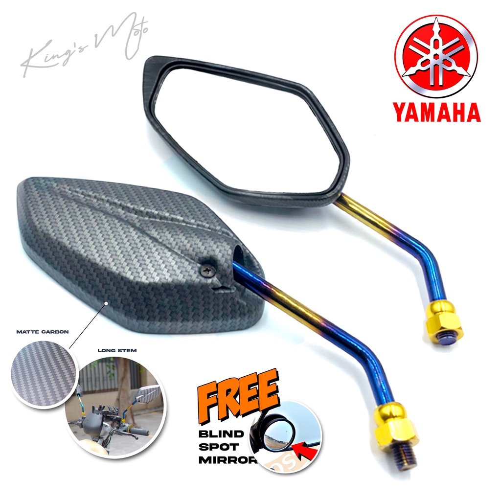 YAMAHA MIO i 125 carbon side mirror genuine parts yamaha | Shopee ...