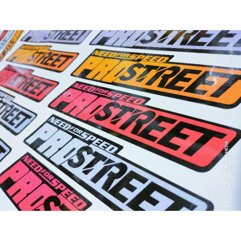 3M BRAND REFLECTIVE NEED FOR SPEED DECALS STICKERS | Shopee Philippines
