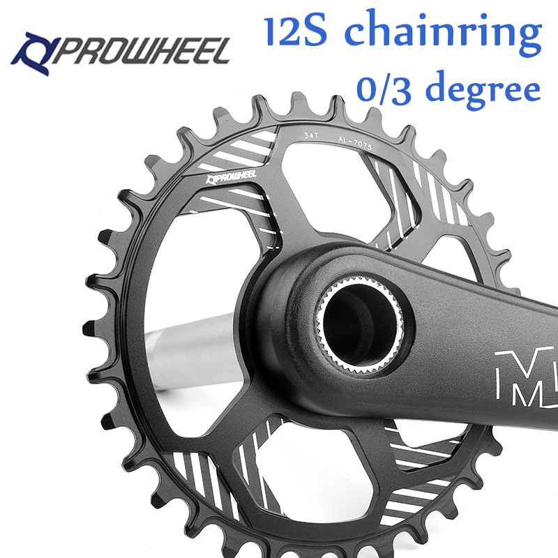 Prowheel 12 Speed Bike Chairing MTB GXP Chain Ring 28/30/32/34/36/38T ...