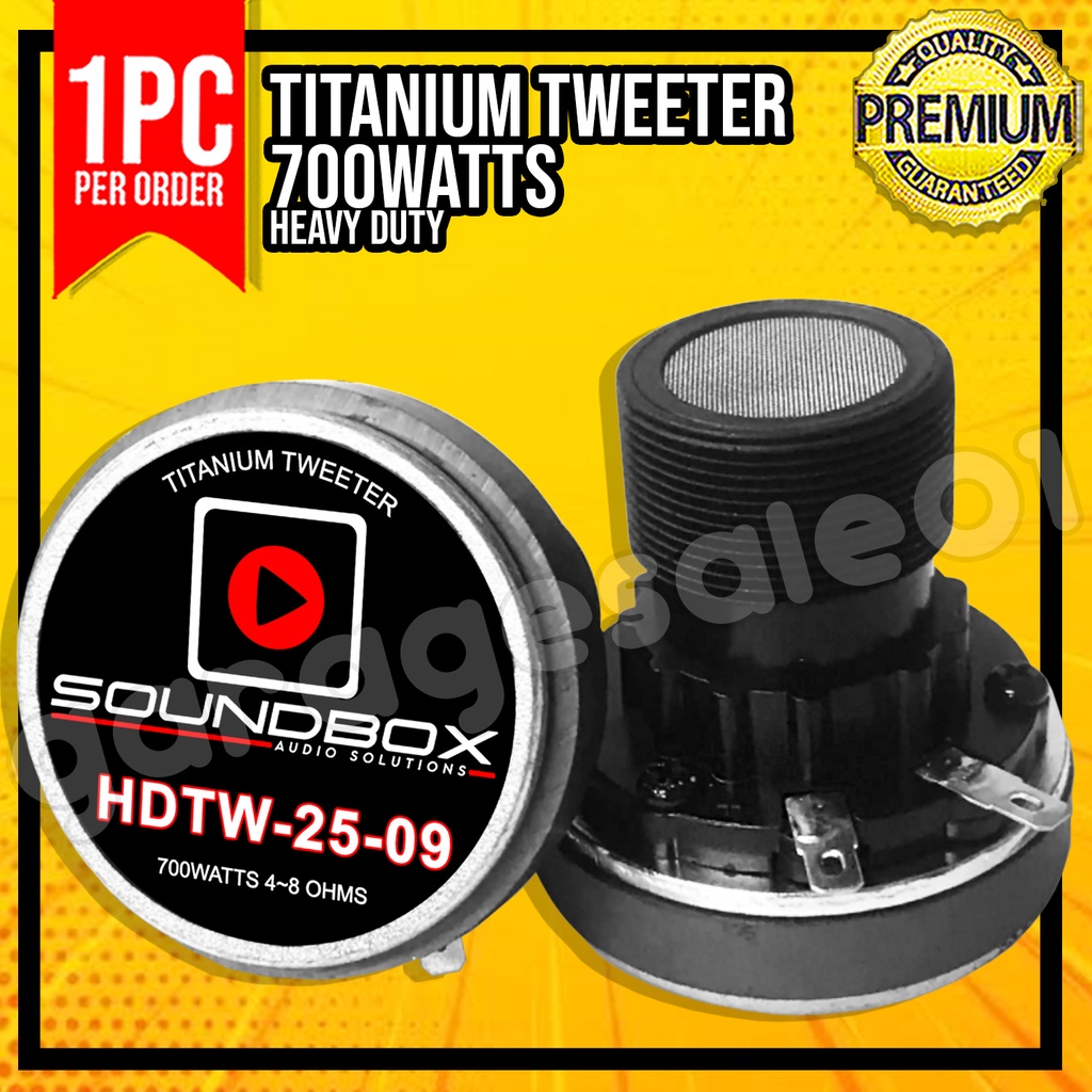 700W Universal Titanium Tweeter Big Magnet Heavy Duty | Shopee Philippines