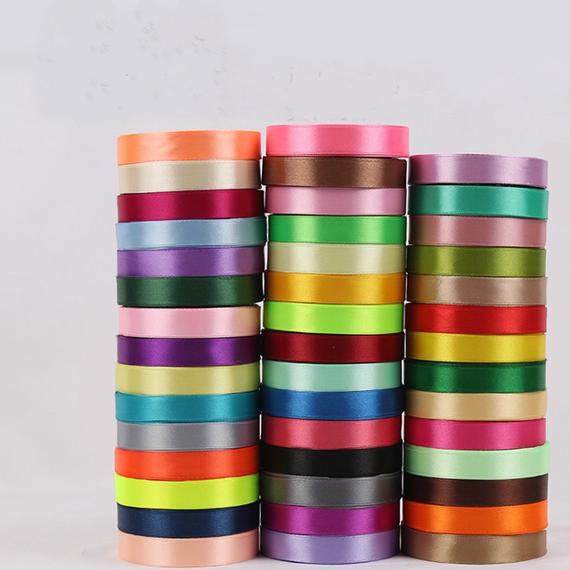 1 inch SATIN RIBBON (100yards/roll) | Shopee Philippines