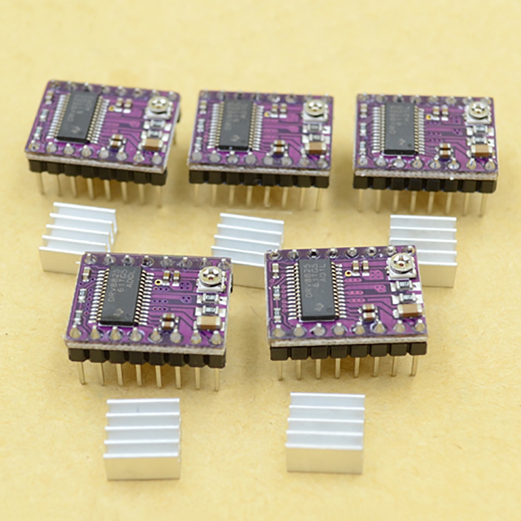 5 Sets Drv8825 Stepper Motor Driver Module For 3d Printer Reprap Ramps Stepstick Brzonesemall