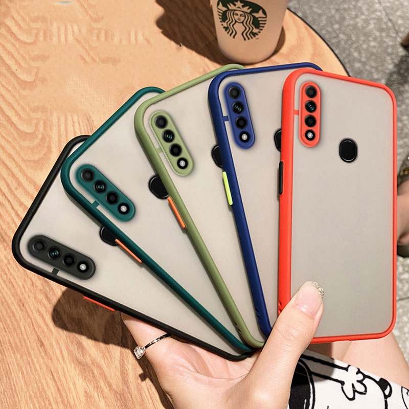 Camera Lens Protector Matte Phone Case Cover For Samsung Galaxy A50 A30 A20 A70 A10s A20s A30s ...