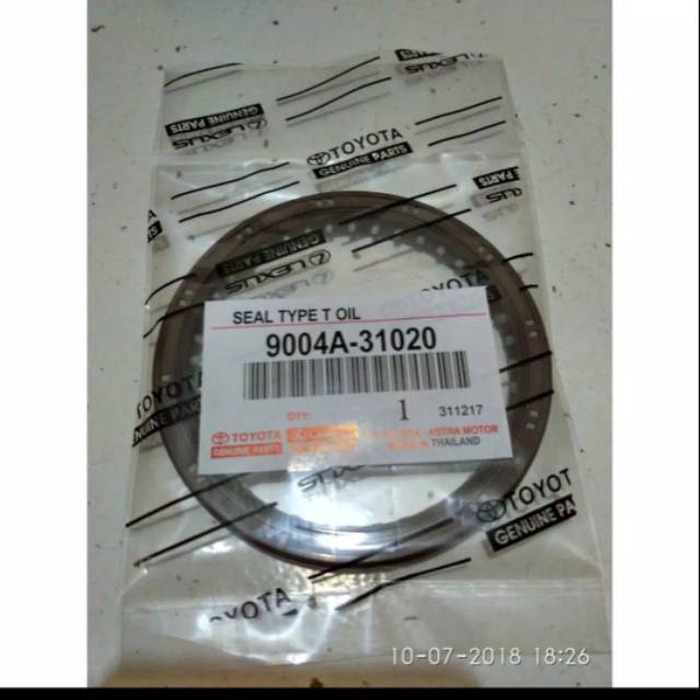 Avanza xenia rear crank shaft Oil seal | Shopee Philippines