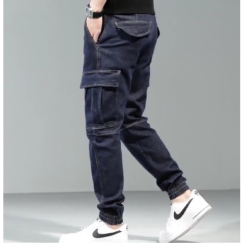 Maong 4 POCKETC Jogger Pants FoR/Adult Available Color Blue | Shopee ...