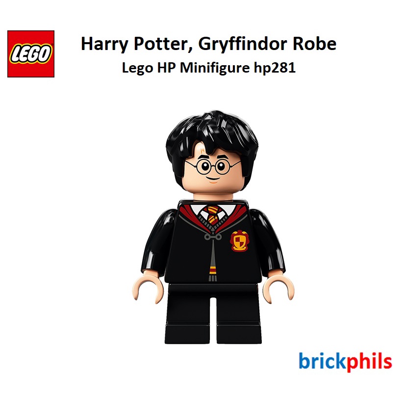 Lego HP Minifigure hp281 Harry Potter, Gryffindor Robe | Shopee Philippines