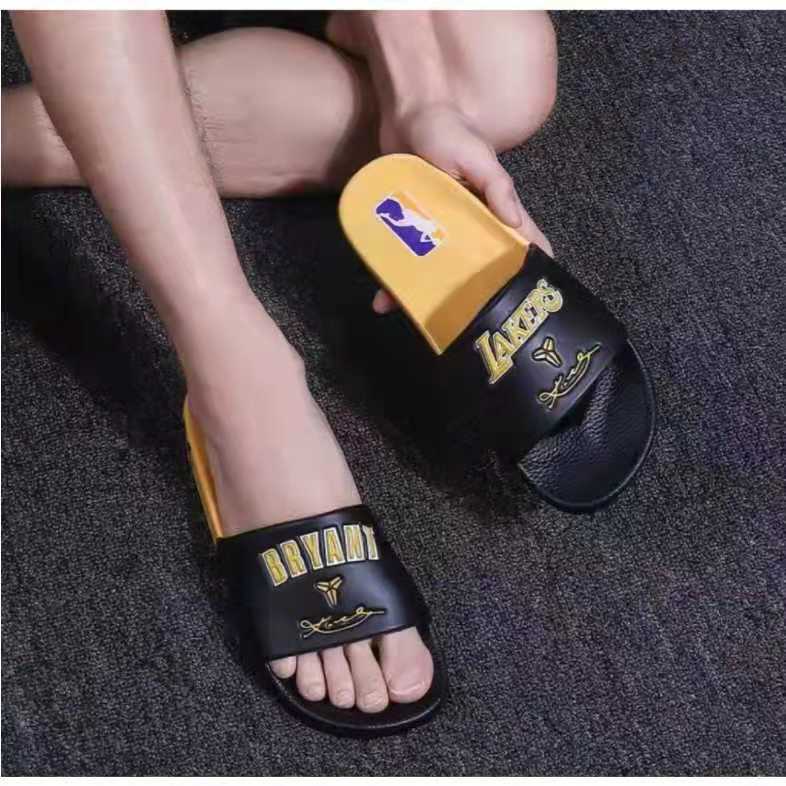 NBA Basketball series Lakers Kobe Bryant Mamba slippers for men ...