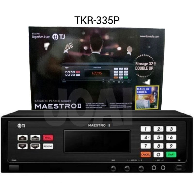 TJ MEDIA MAESTRO 2 TKR-335P WITH BUILT IN 32G SD CARD WITH FREE ...
