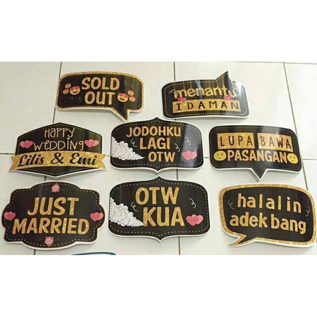 Photobooth props wedding engagement photo equipment wedding proposal ...