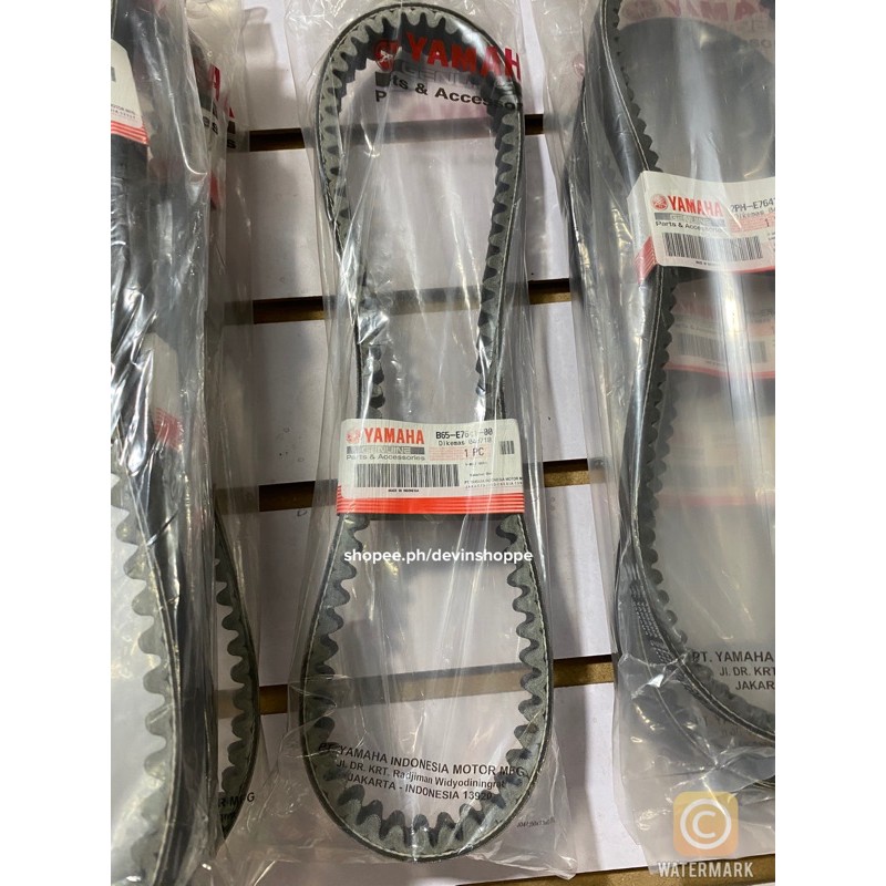 GENUINE YAMAHA V-BELT B65 AEROX V1 V2 / Nmax v2 | Shopee Philippines