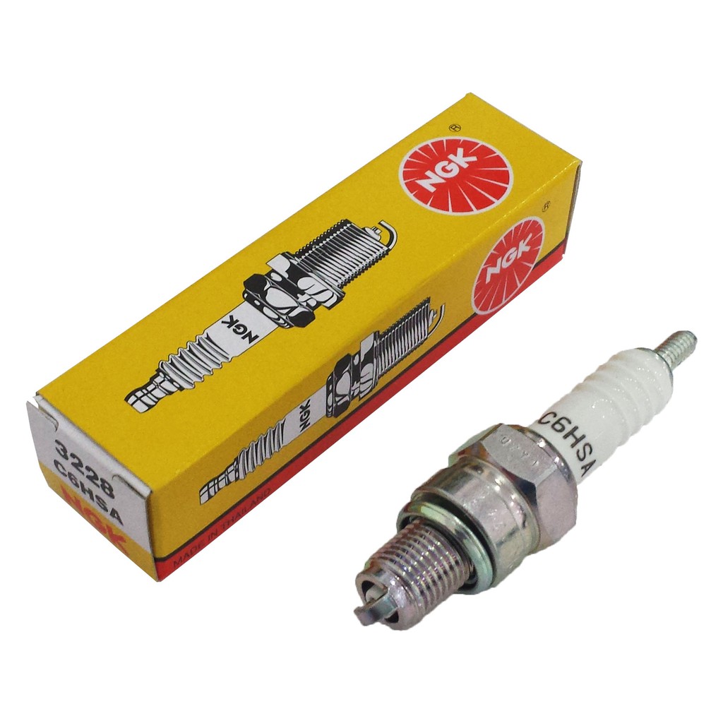NGK Spark Plug C6HSA for Xrm110, Mio Soul i, CT100, Skydrive, CT150 ...