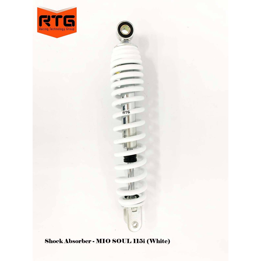 RTG SHOCK ABSORBER MIO SOUL 115i (305MM X 55MM) BLACK - RED - WHITE ...