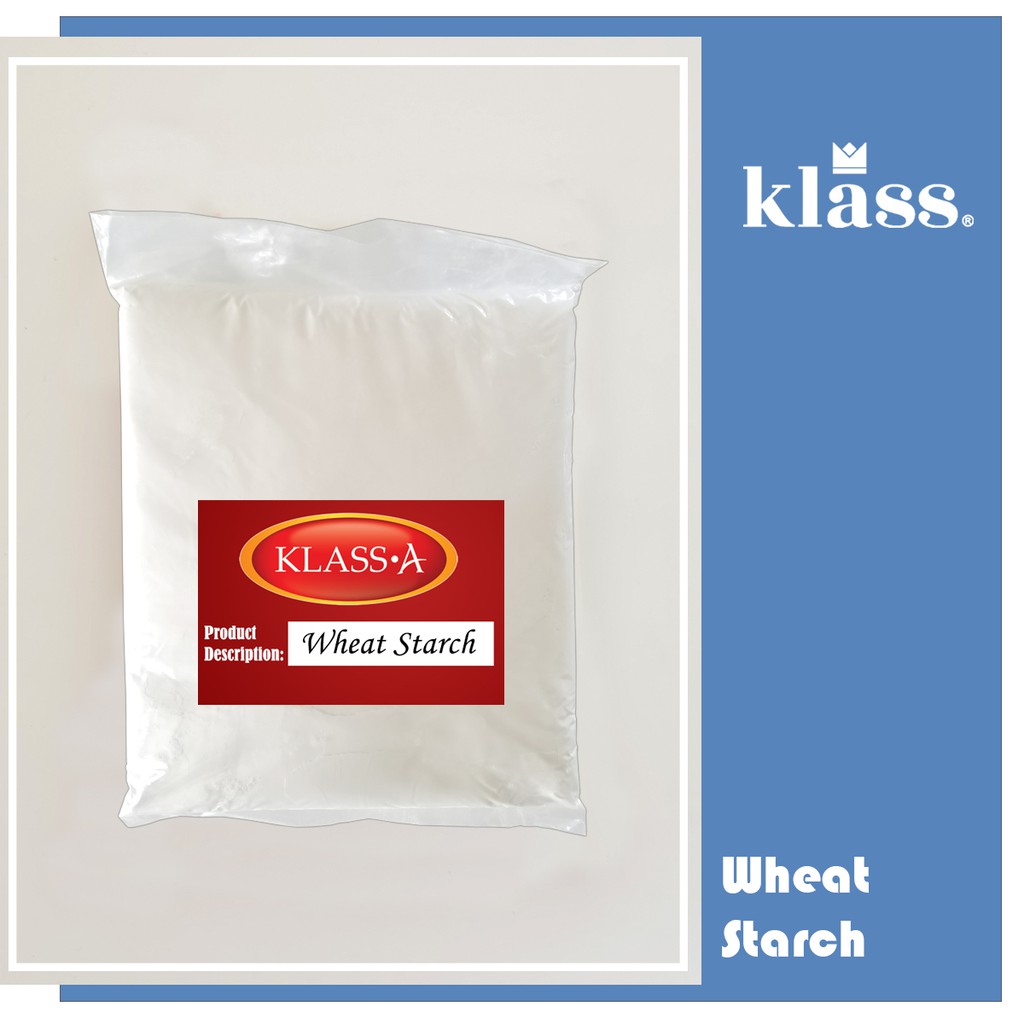Wheat Starch 1kg (suitable for Hakaw, Rice Rolls/Cheung Fun, etc ...