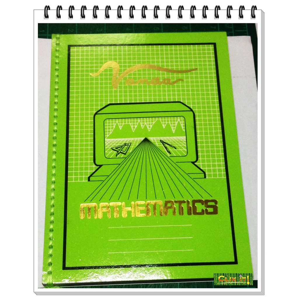Graphing Notebook Vanda (Mathematics) | Shopee Philippines