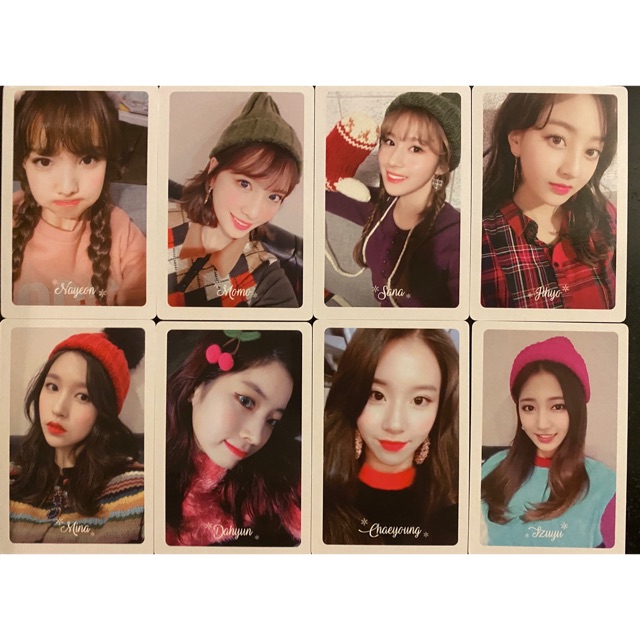 TWICE Merry Happy POB Photocards | Shopee Philippines