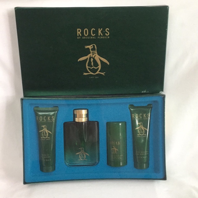 Rocks Perfume Set For Men By Original Penguin( 4 -piece) | Shopee ...