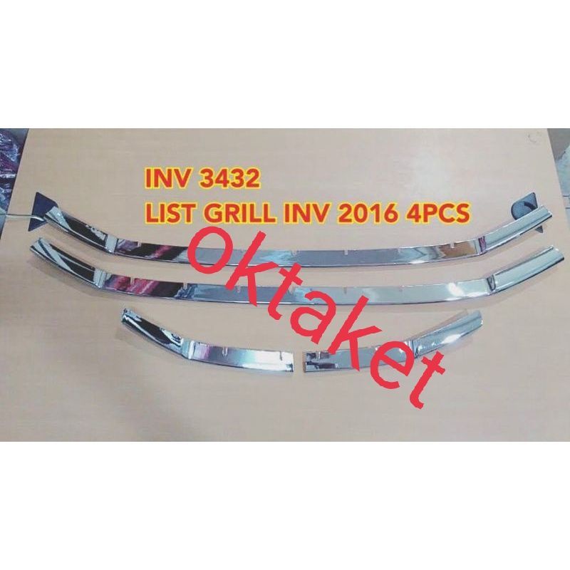 List of lower grills for the all new Innova 2016 chrome radiator ...