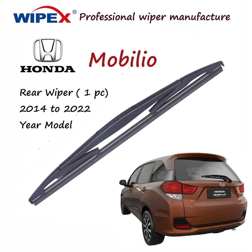 (original Rear) Honda Mobilio 14B Rear Wiper Blade for 2014 to 2022 ...