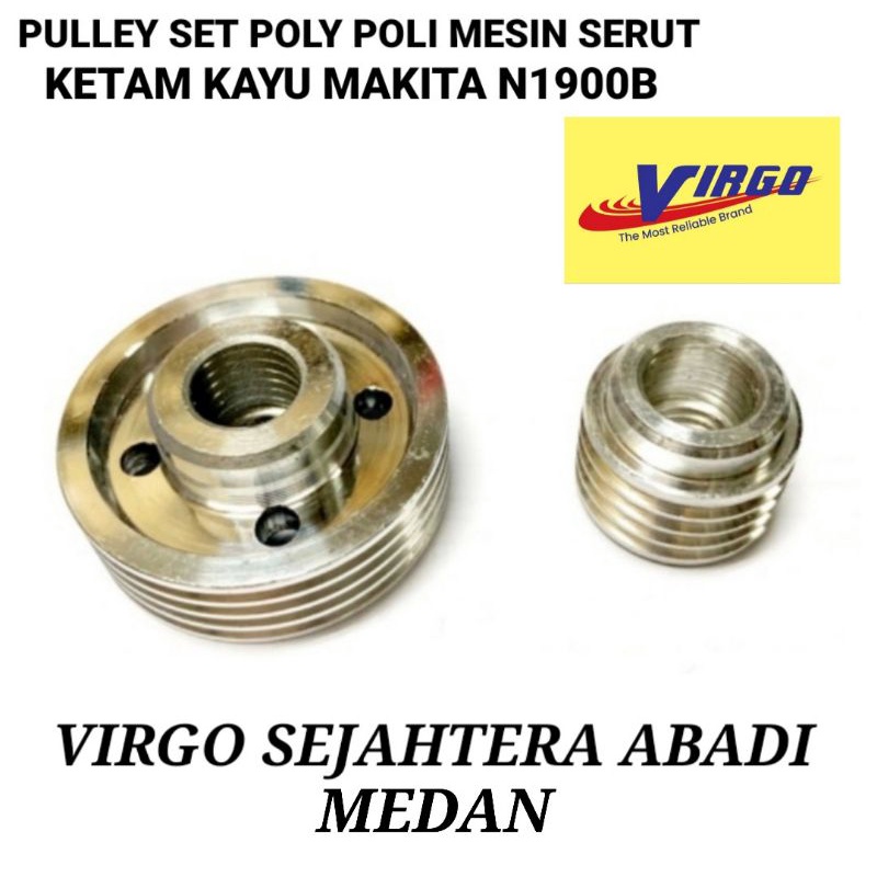 MESIN POLI N1900B PULLEY SET MAKITA N 1900B WOOD PLANER CRAB MACHINE ...