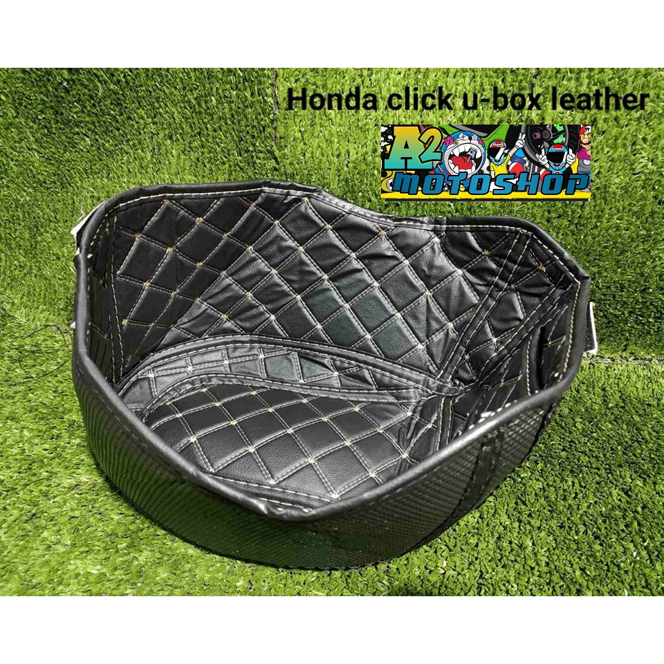 UBOX leather cover inner compartment under seat for Aerox Nmax Honda ...