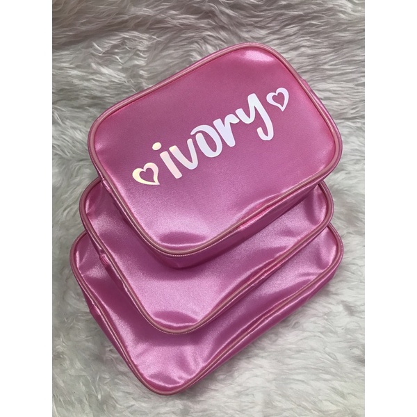 PERSONALIZED PREMIUM TRAVEL POUCH / CLEAR POUCH / COSMETIC POUCH ...