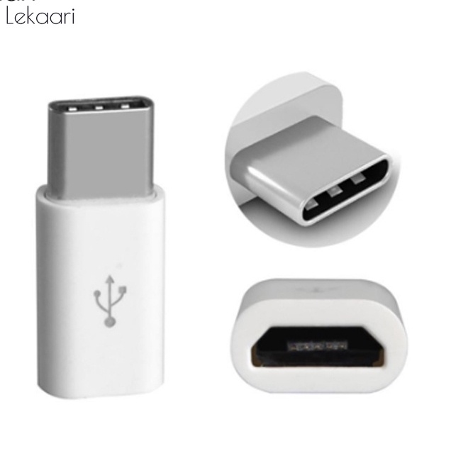 Android Micro USB To Type-C Adapter for IOS Lighting Interface Mobile ...
