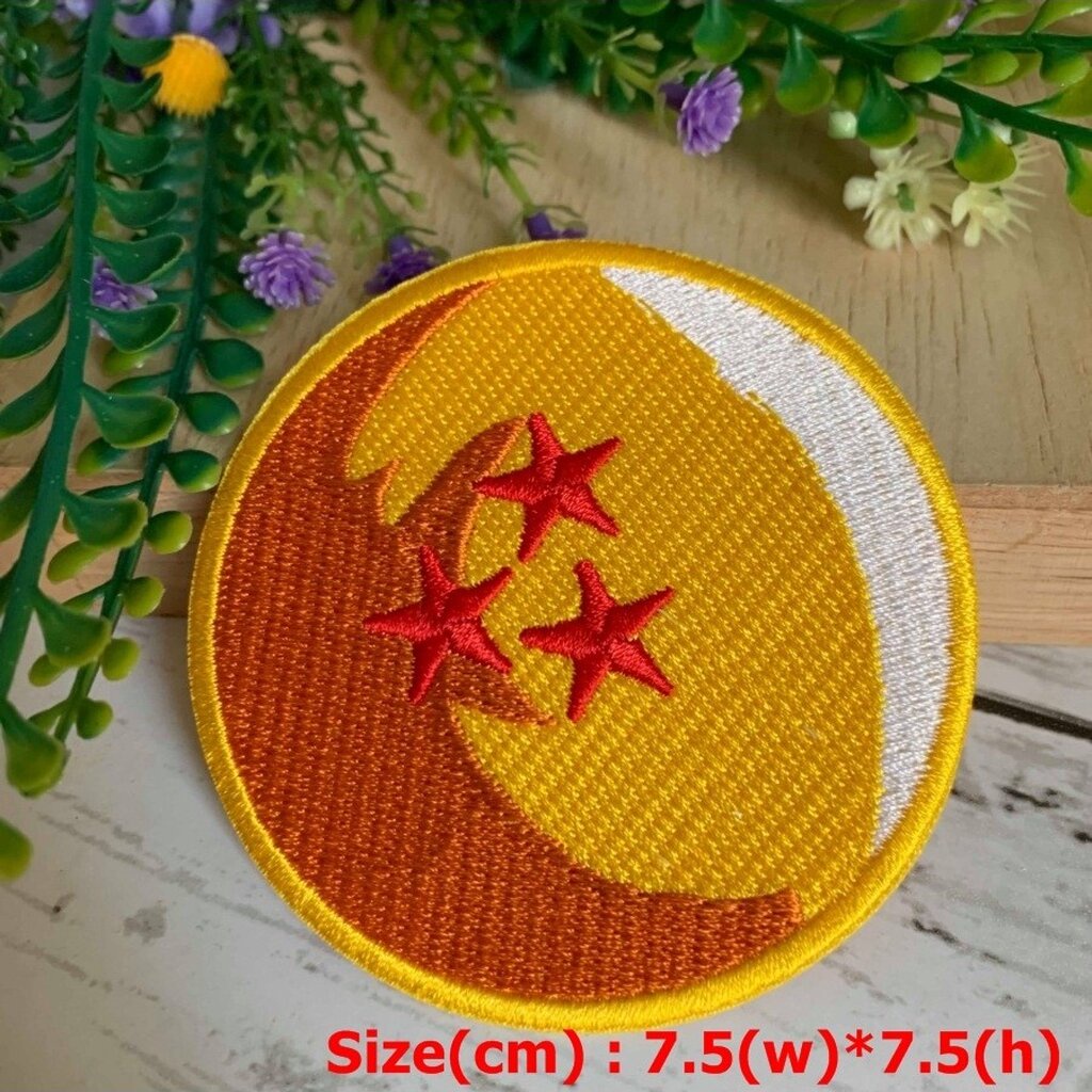 Ball Dragon Iron-On Shirt Embroidered Arm Clothes Decoration Hat Bag ...