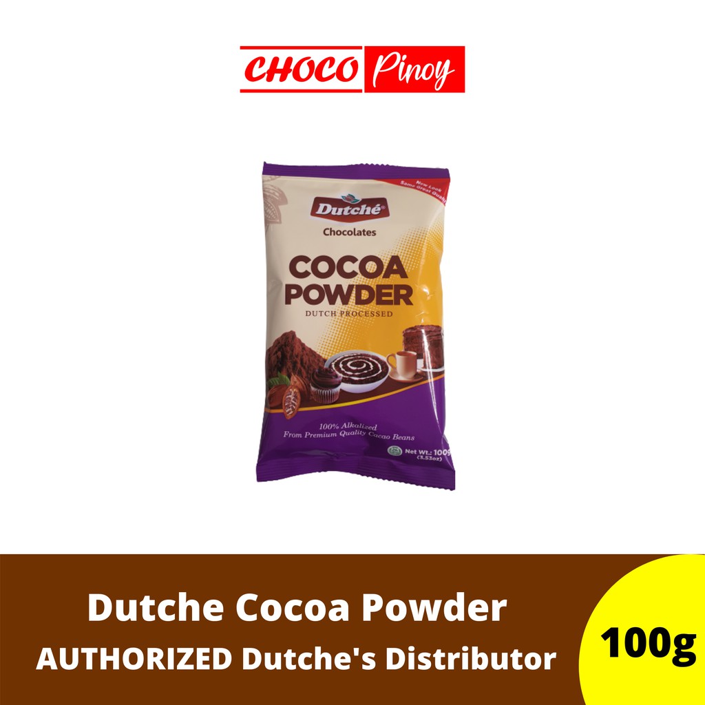 [100g] Dutche Chocolates Alkalized Cocoa Powder | Shopee Philippines