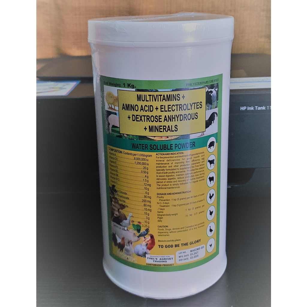 multivitamins + electrolytes + amino acids + dextrose anhydrous ...