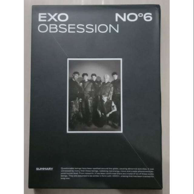 Album Only Kpop Exo Obsession (obsession Version) | Shopee Philippines