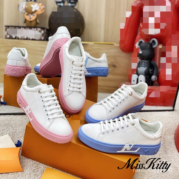 lvs sneakers Letter Printing logo New Color waterproof Casual White ...