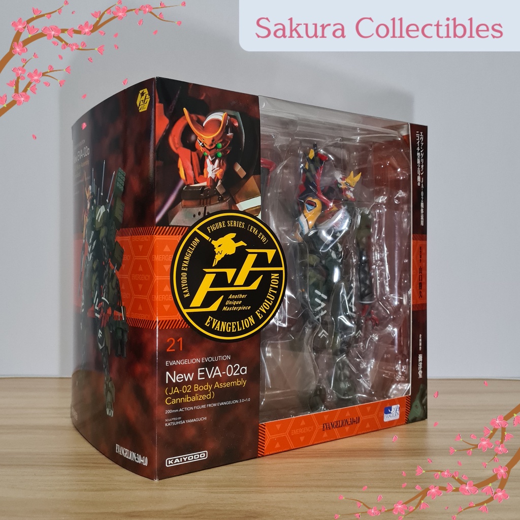 Revoltech Evangelion Evolution #21 New EVA-02 Alpha (JA-02 Body ...