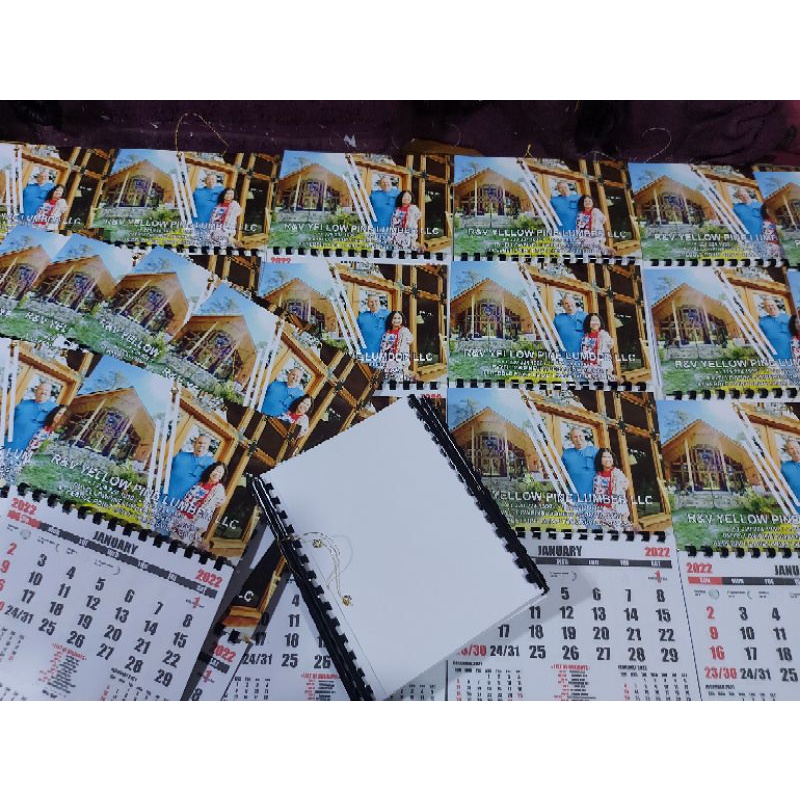 A4 2026 SIZE CUSTOMIZED CALENDAR 50PCS | Shopee Philippines
