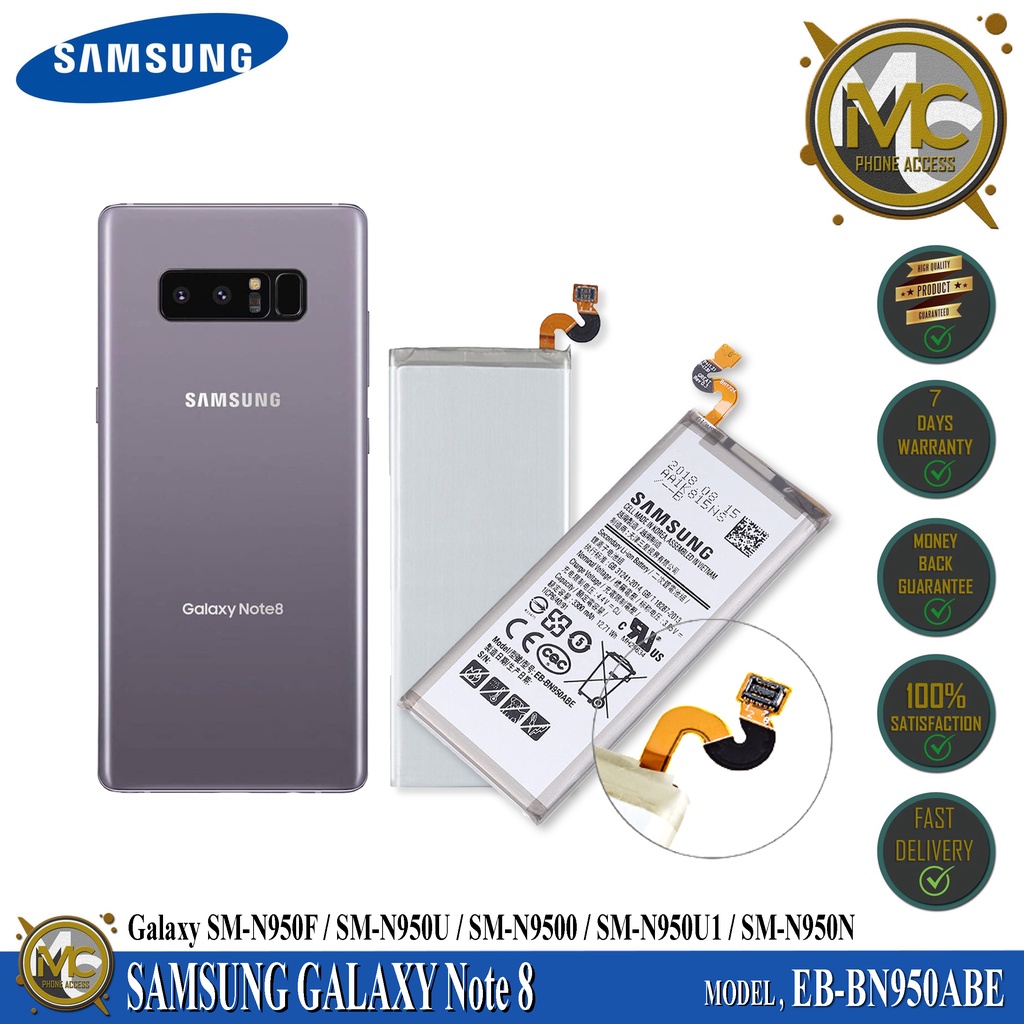 Samsung Galaxy Note 8 Battery Note8 N9508 N9500 Project (100% ORIGINAL ...
