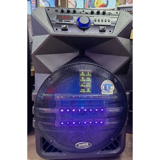 Db audio SKYWALKER15 portable bluetooth speaker with mic x2 | Shopee ...