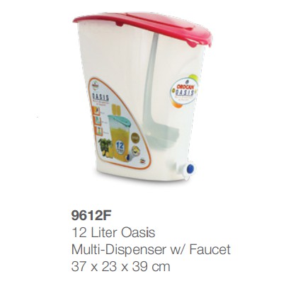 9612 F (12 L) OROCAN Oasis Multi Dispenser With Faucet / WATER ...
