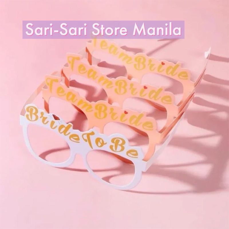 Team Bride glasses and Bride To Be Glasses 10 pcs set bridal shower ...