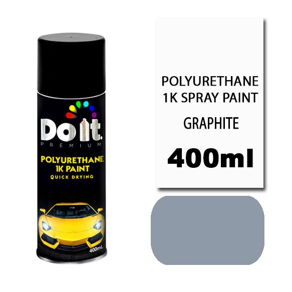 Do It Polyurethane Graphite 400ml Spray Paint | Shopee Philippines