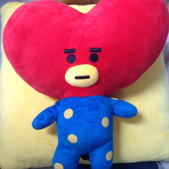 Doll TATA OFFICIAL BT21 (NOBOX) (BT21 Genuine Teddy Bear) | Shopee ...