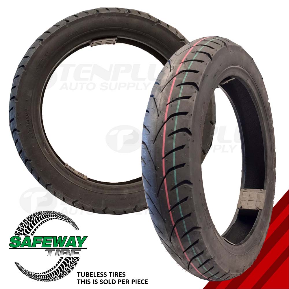 Safeway Motorcycle Tires 90/90-14 SF-046 8PR Tubeless | Shopee Philippines