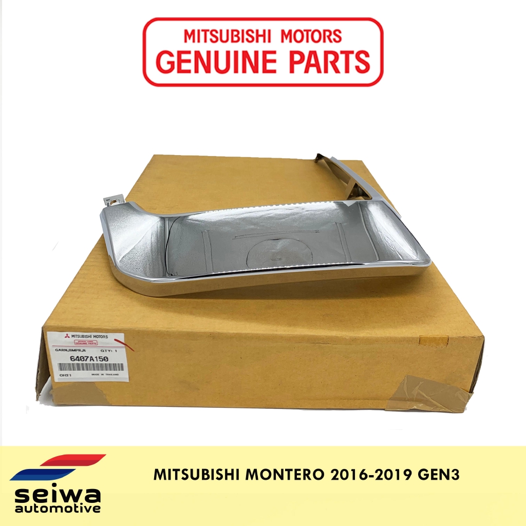 Mitsubishi Montero 2015-2019 Front Upper Bumper Garnish RH | Shopee ...