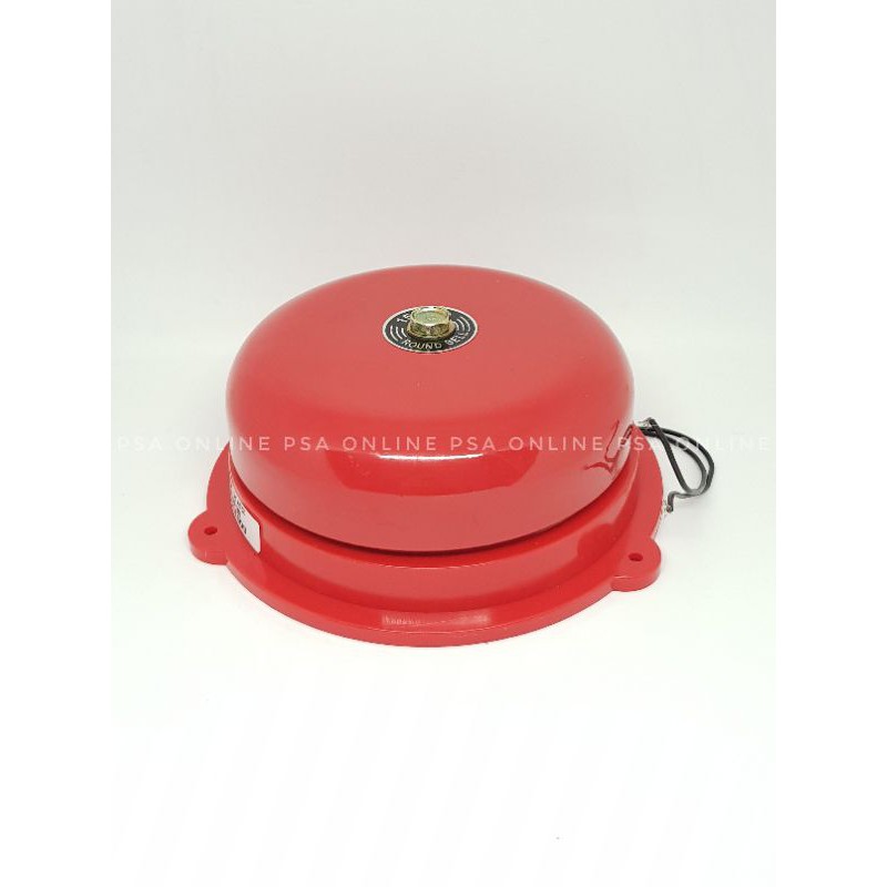 Round Bell Electric Ring Bell 150mm Factory School Fire Alarm AC 220V ...
