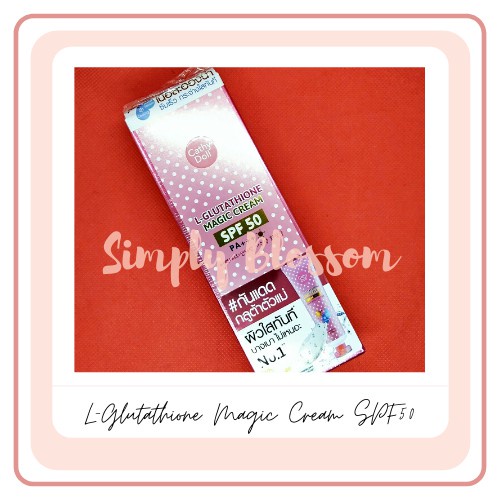 L-Glutathione Magic Cream SPF 50 by CATHY DOLL HQ* | Shopee Philippines