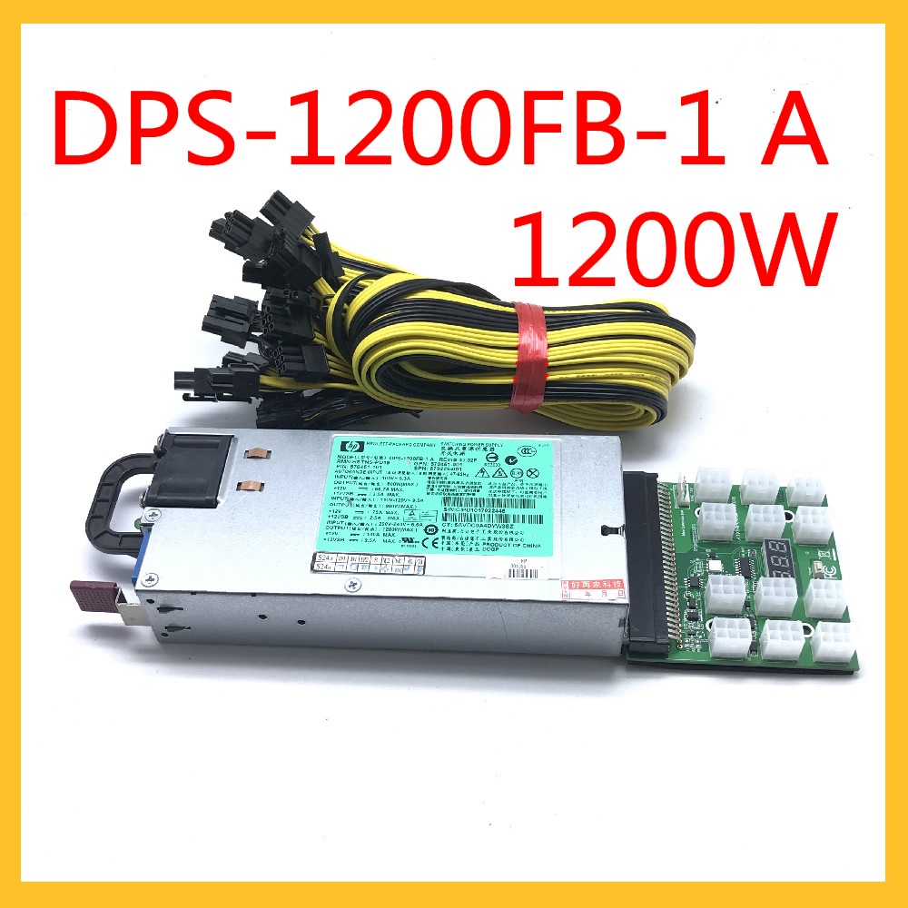 DPS-1200FB-1 A 1200W DL580G7 DL980G7 Switching Power Supply Power ...
